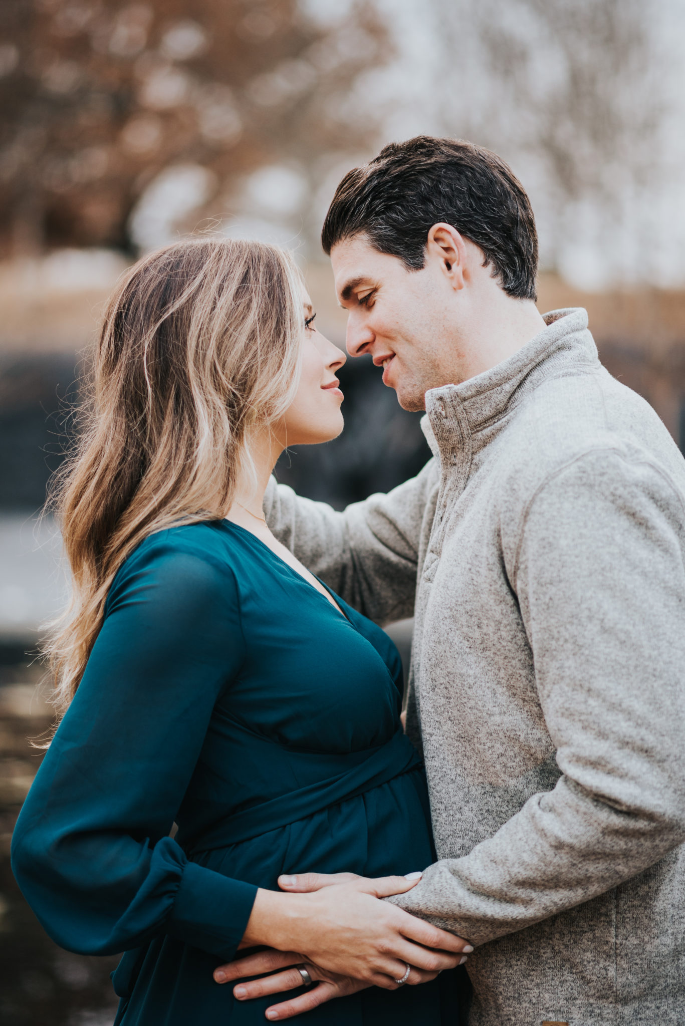 January Outdoor Maternity Session - Worth Capturing Photography