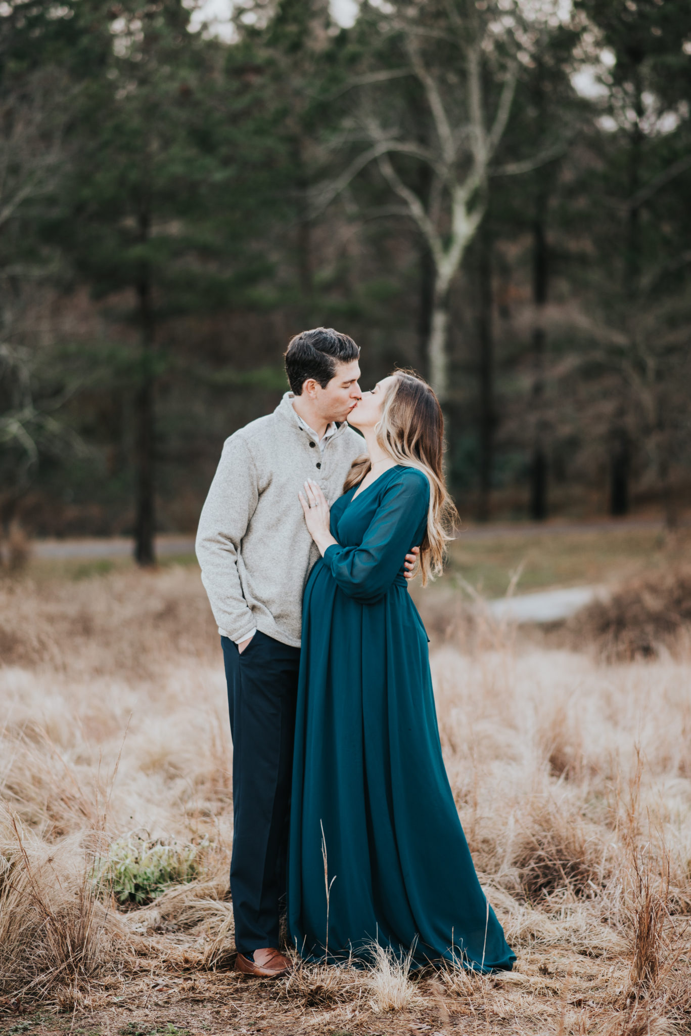 January Outdoor Maternity Session - Worth Capturing Photography