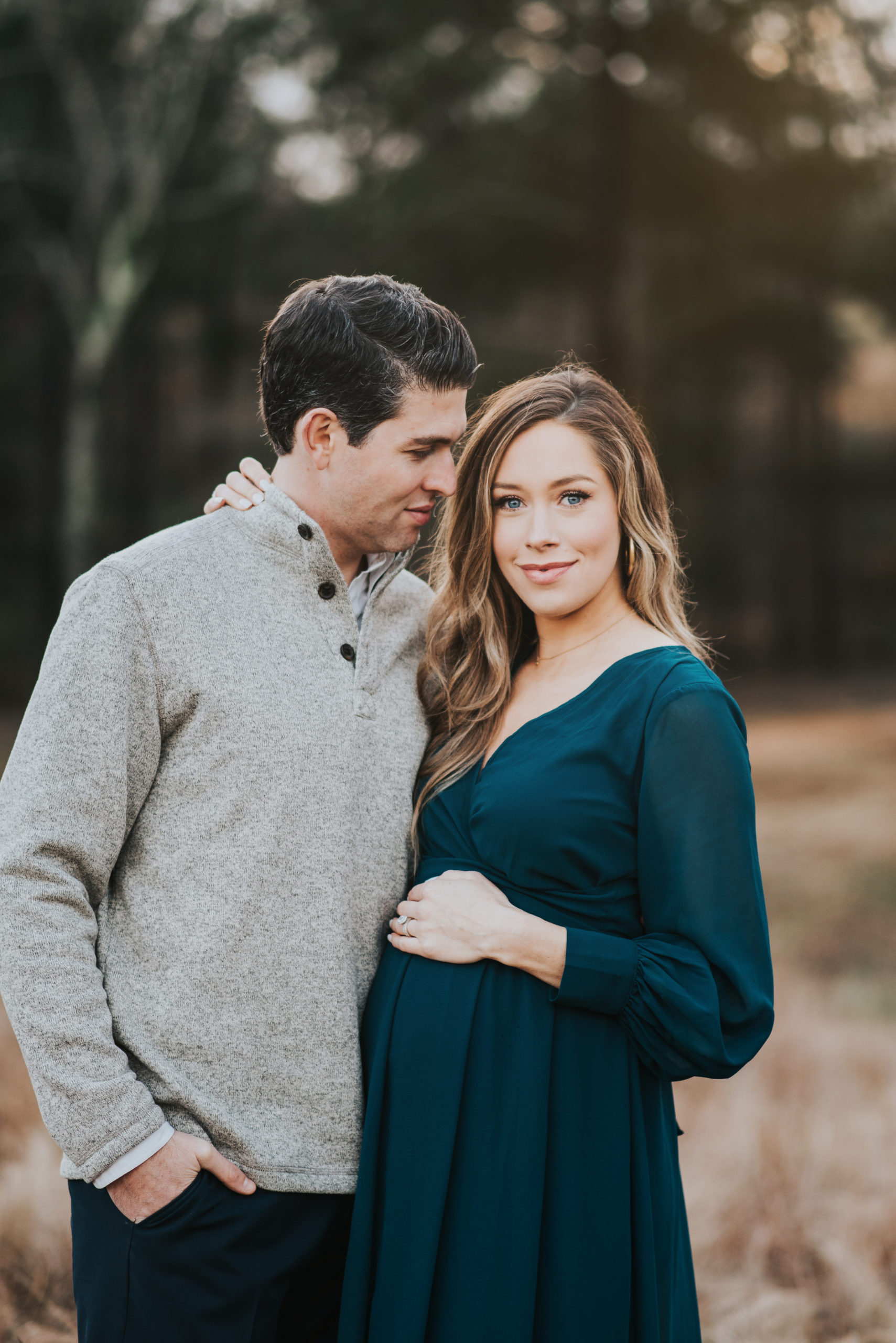 January Outdoor Maternity Session - Worth Capturing Photography
