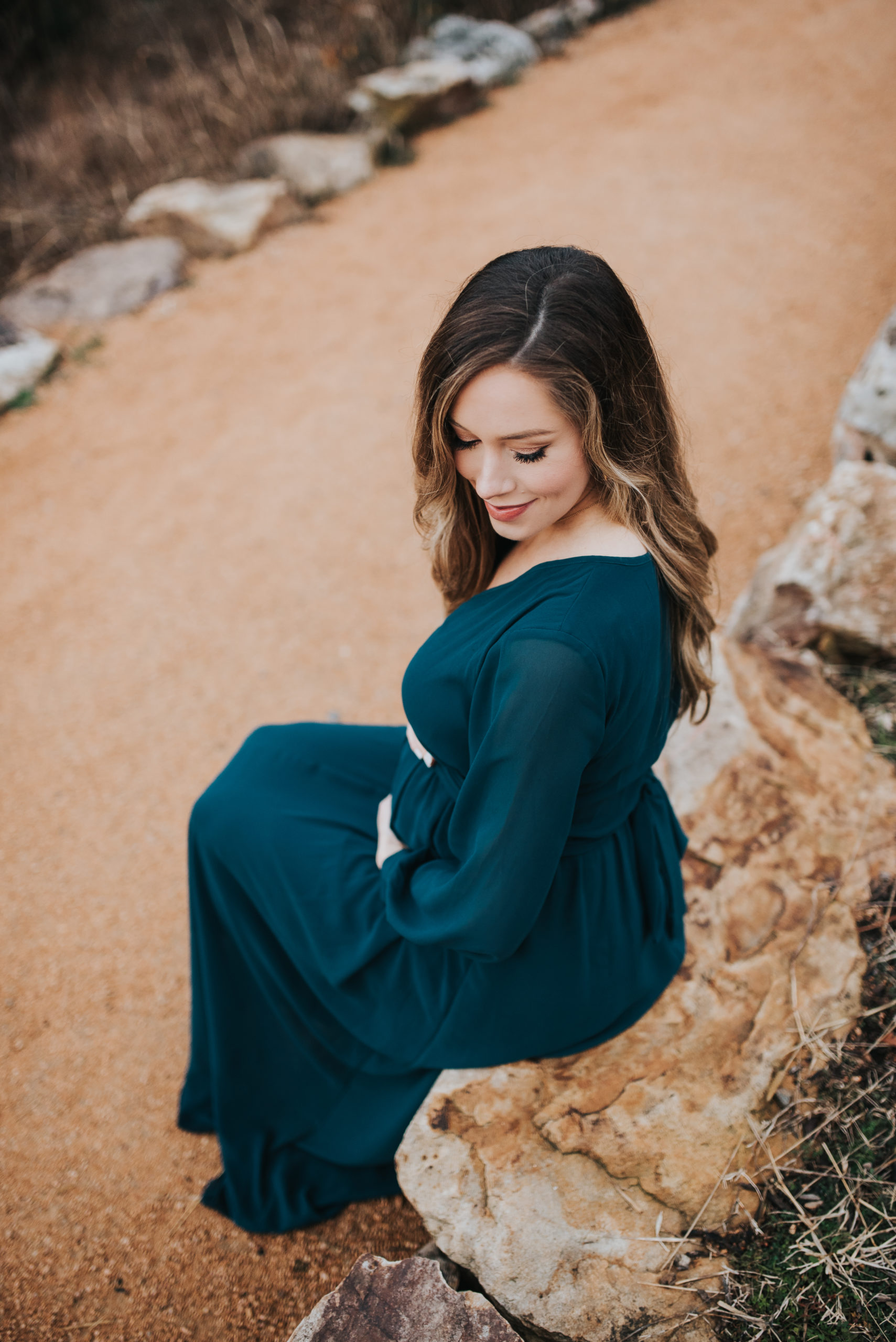 January Outdoor Maternity Session - Worth Capturing Photography